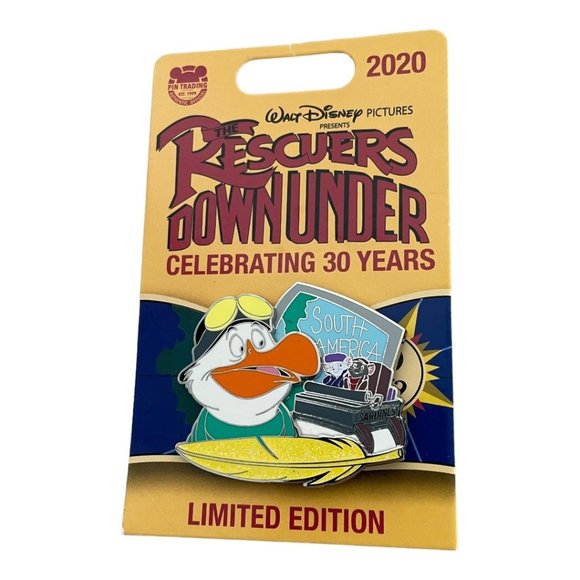 Disney | Jewelry | Disney Rescuers Down Under 3th Anniversary Bernard ...